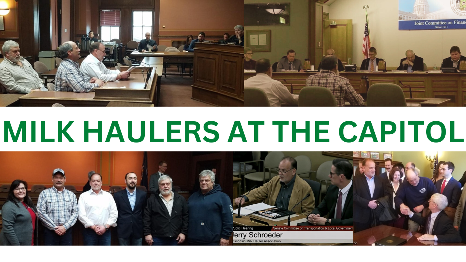 Our Accomplishments - Wisconsin Milk Hauler Association